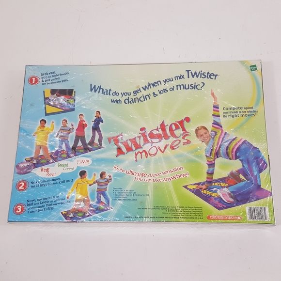 Milton Bradley | Media | Milton Bradley Hasbro Twister Moves 3 Cd 44 Dance | Poshmark